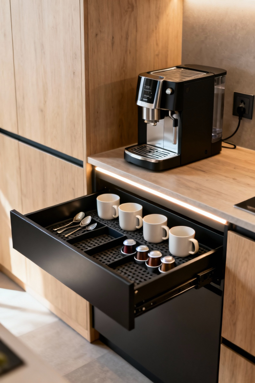 21 Idées Pour Aménager Un Coin Café Dans La Cuisine